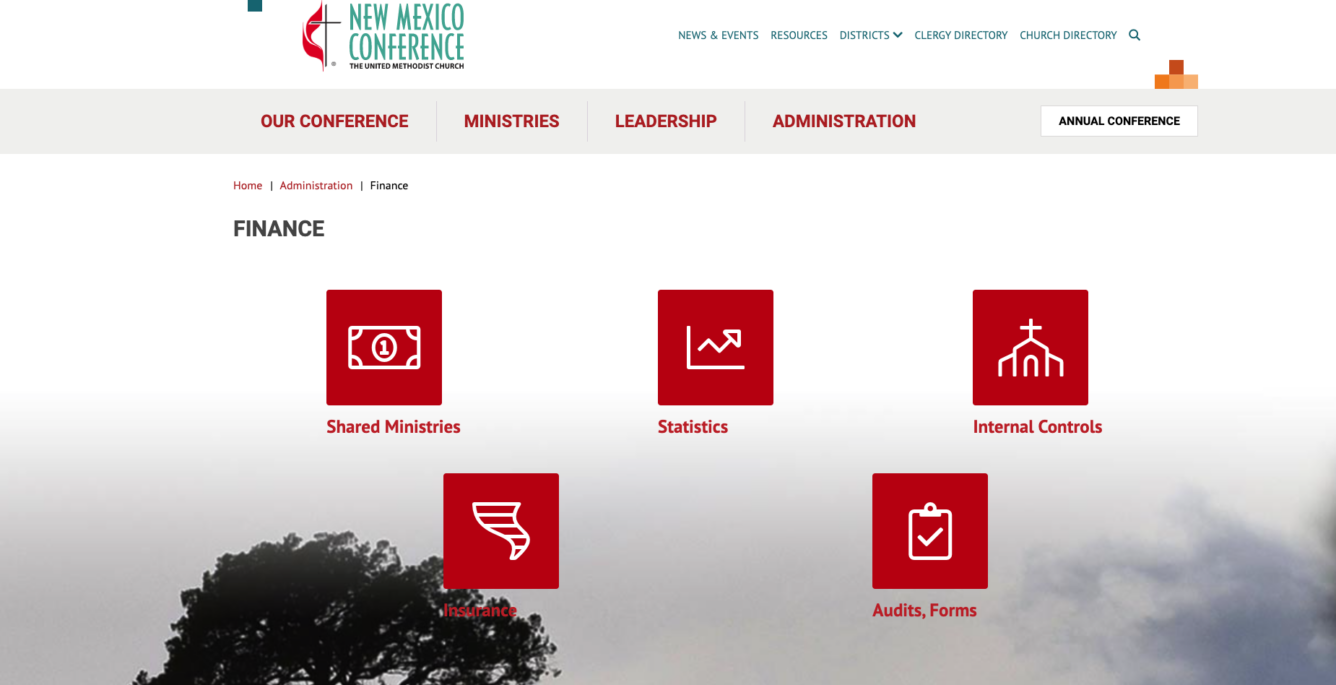 NM Conference Launches New Website - New Mexico Conference of the ...
